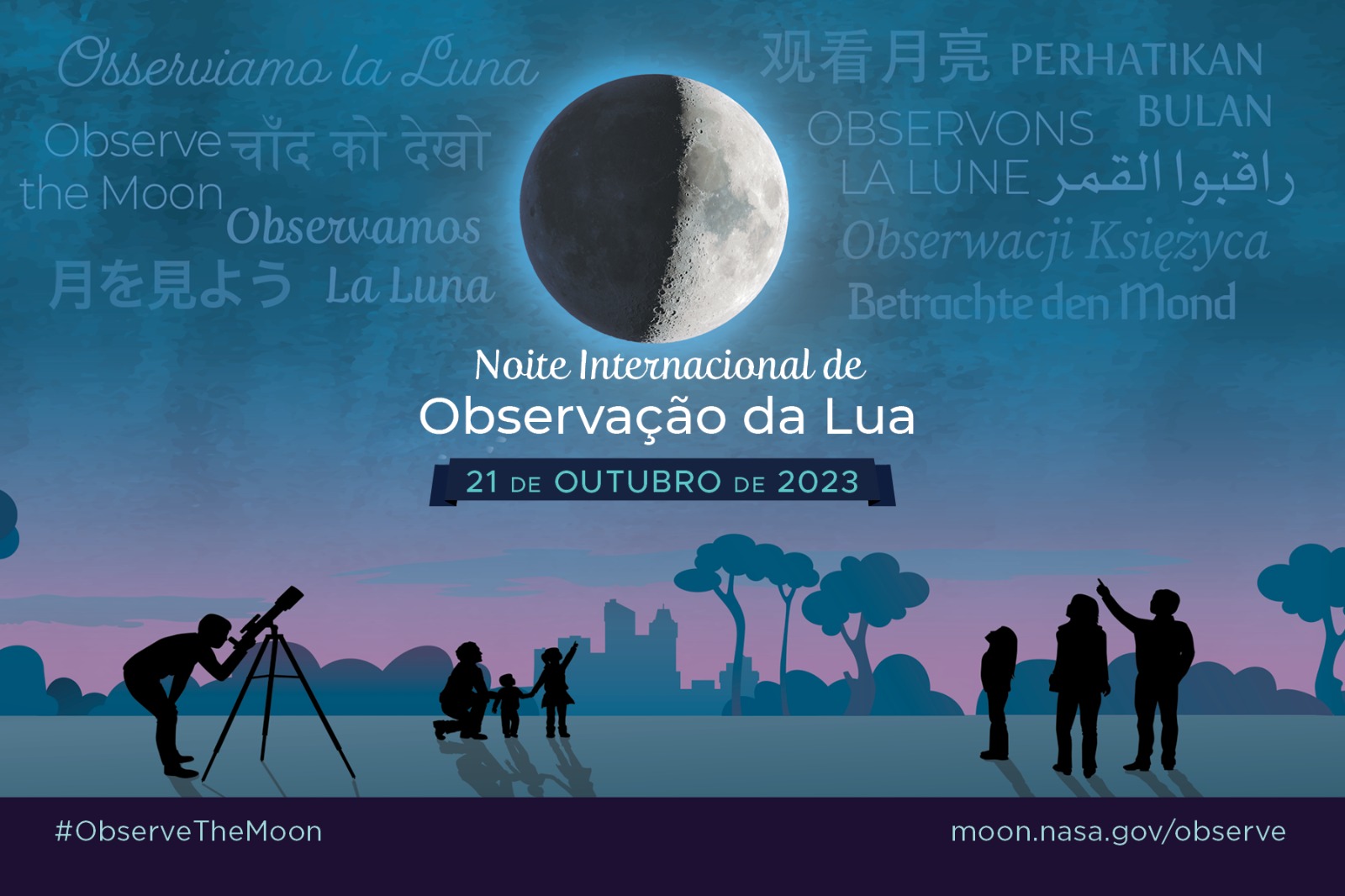 Sessão Astronomia: palestra sobre a Lua e sua observação acontece dia ...